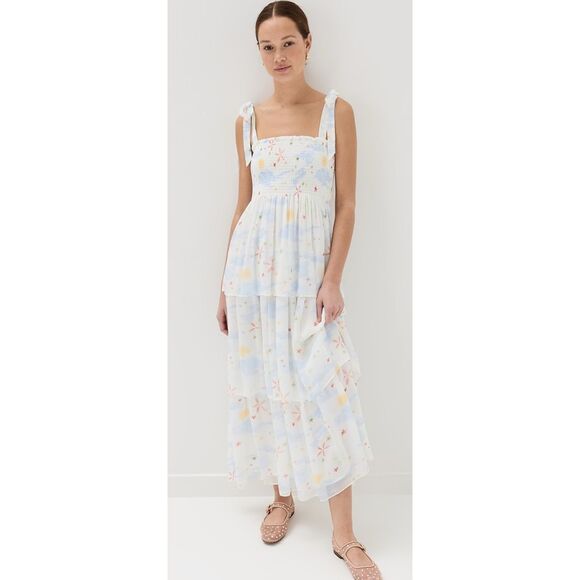 Hill House | Dresses | Nwt Hill House Elise Nap Dress In Celestial Multi Xs 268 | Poshmark